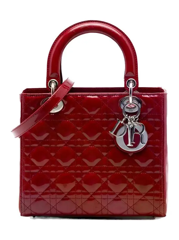Dior Lady Satchel - Red