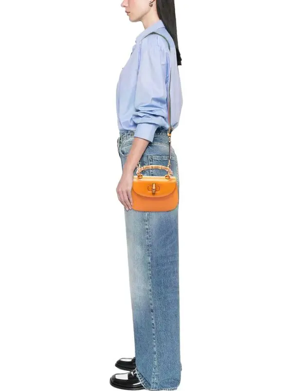 Gucci 1947 Top Handle Bag - Orange