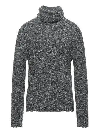 Dolce & Gabbana Turtleneck Virgin Wool Polyamide Knit - Black