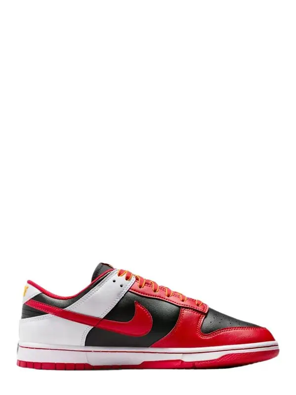 Nike Dunk Low Retro Lace-up Sneakers - Red