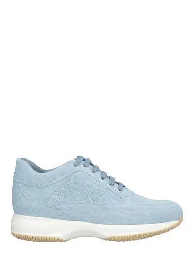 Hogan Light Textile Fiber Low-top Sneakers - Blue