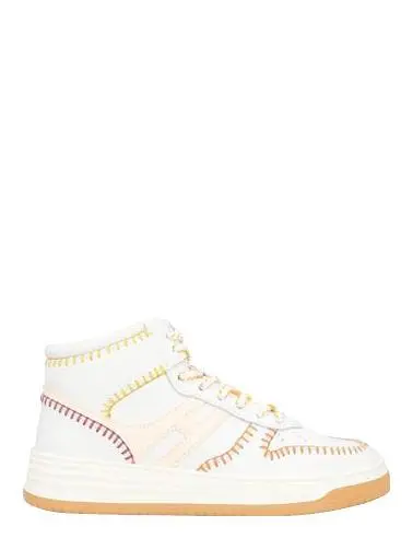 Hogan Leather High-top Sneakers - White