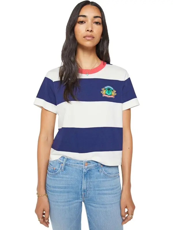 MOTHER The Boxy Goodie T-shirt - Blue
