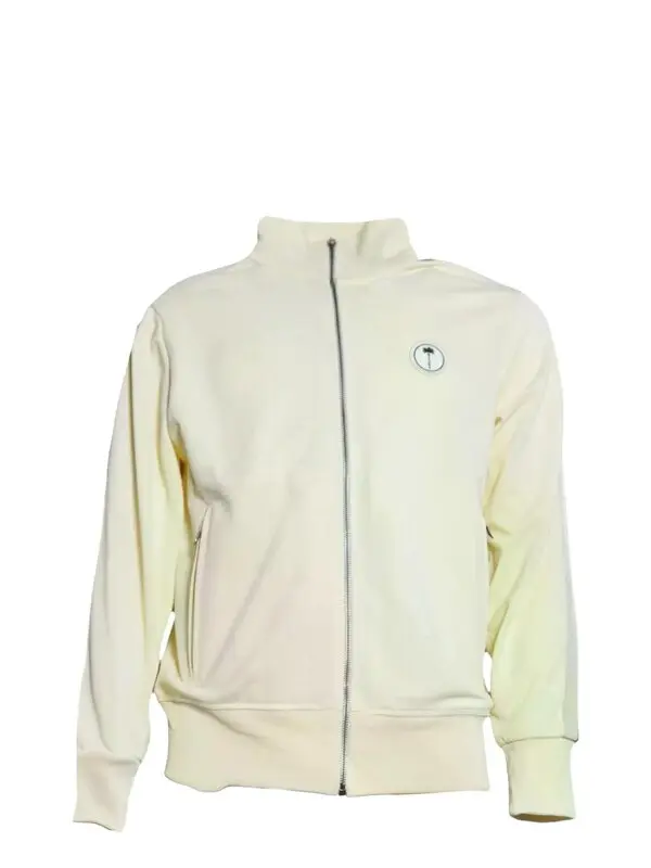 Palm Angels Logo-patch Track Jacket - Neutrals