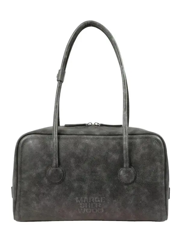 MARGESHERWOOD Soft Boston Tote Bag - Grey