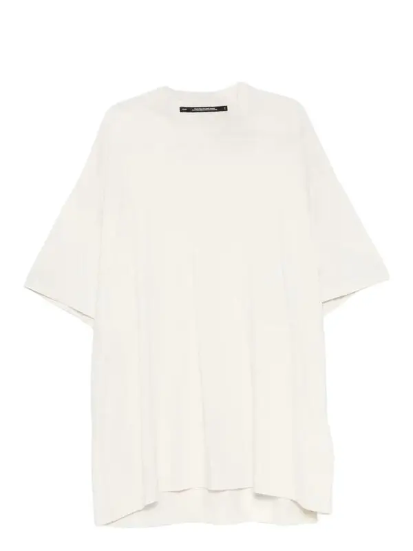 JULIUS Cotton Short-sleeve T-shirt - Neutrals
