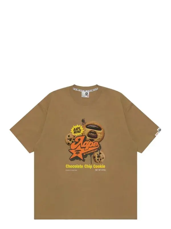 AAPE BY *A BATHING APE Graphic-print T-shirt - Brown