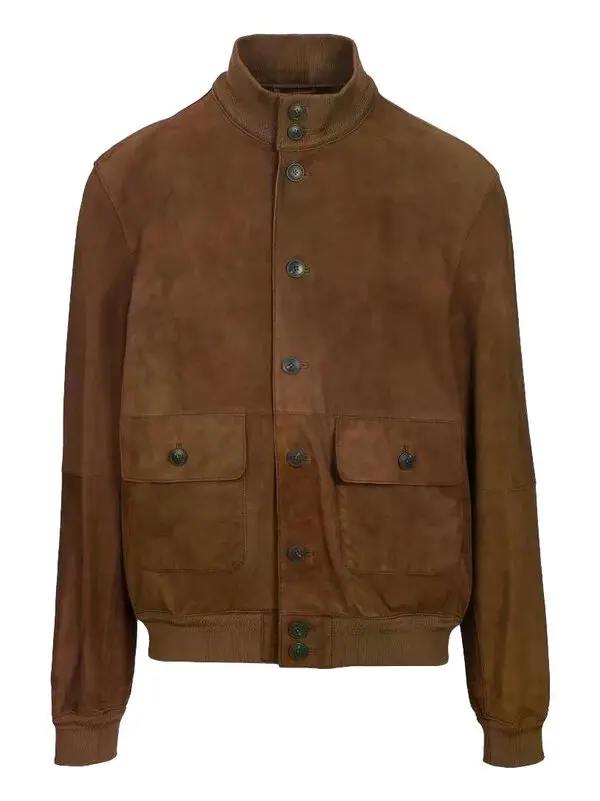 AL DUCA D’AOSTA 1902 Valstar Suede Jacket - Brown