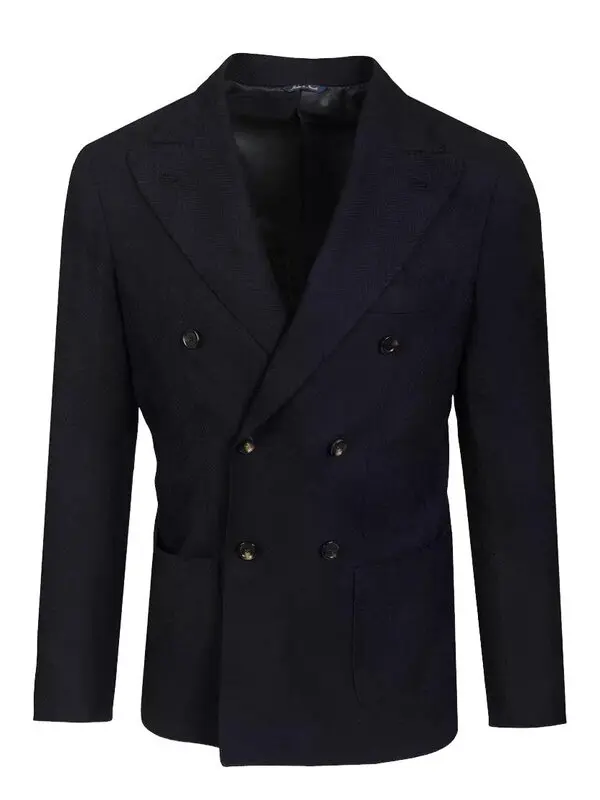AL DUCA D’AOSTA 1902 Double-breasted Blazer - Blue