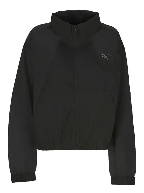 Arc'teryx Logo Zip-up Jacket - Black