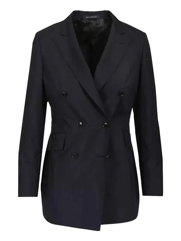 LATORRE Double-breasted Blazer - Black