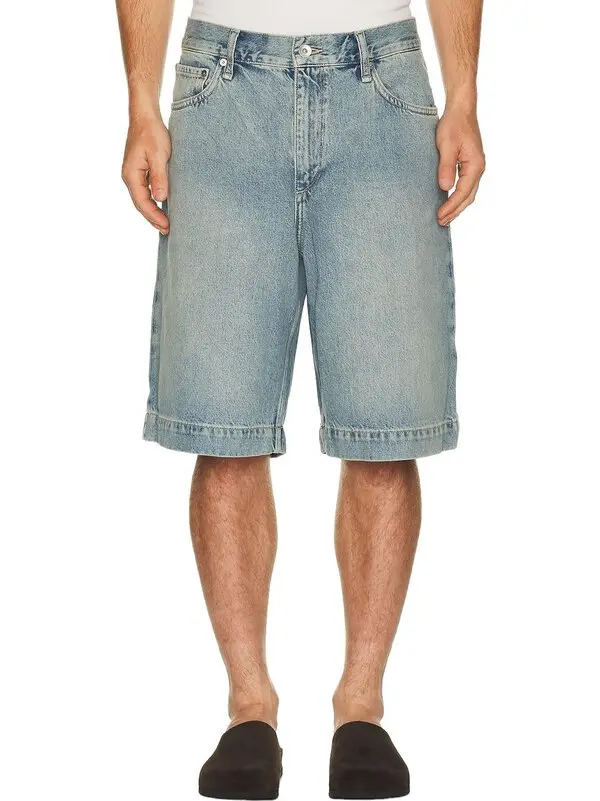 Rag & Bone Baggy Denim Shorts - Beacon