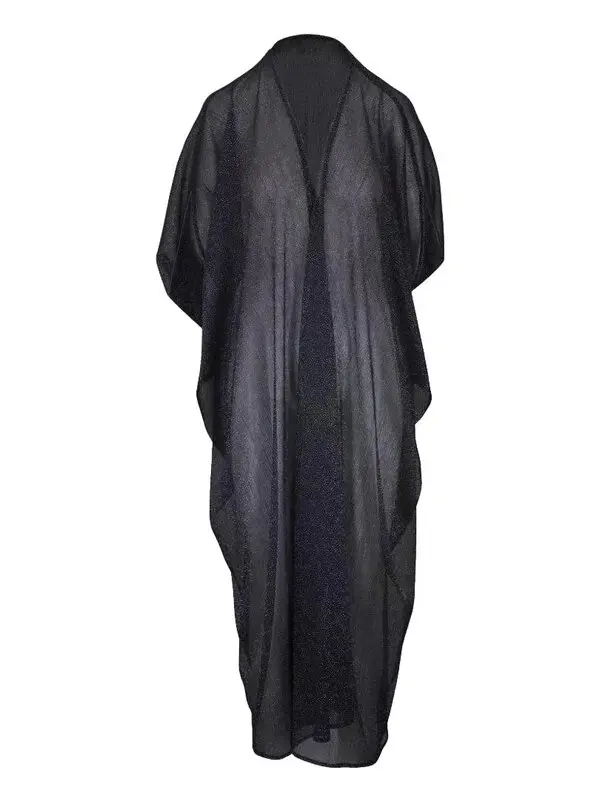 Talbot Runhof Lucy Draped Cape - Black