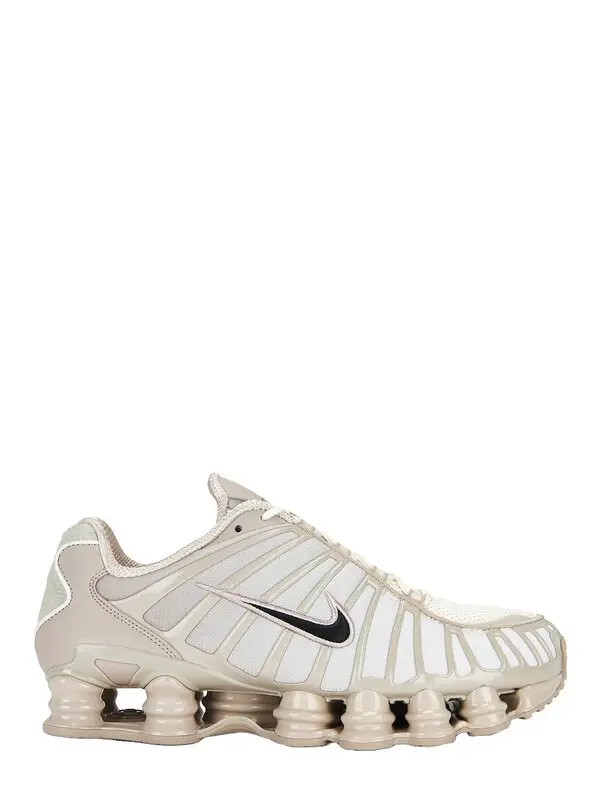 Nike Shox Tl Sneakers - Cream, Black, Sail, & Desert Khaki