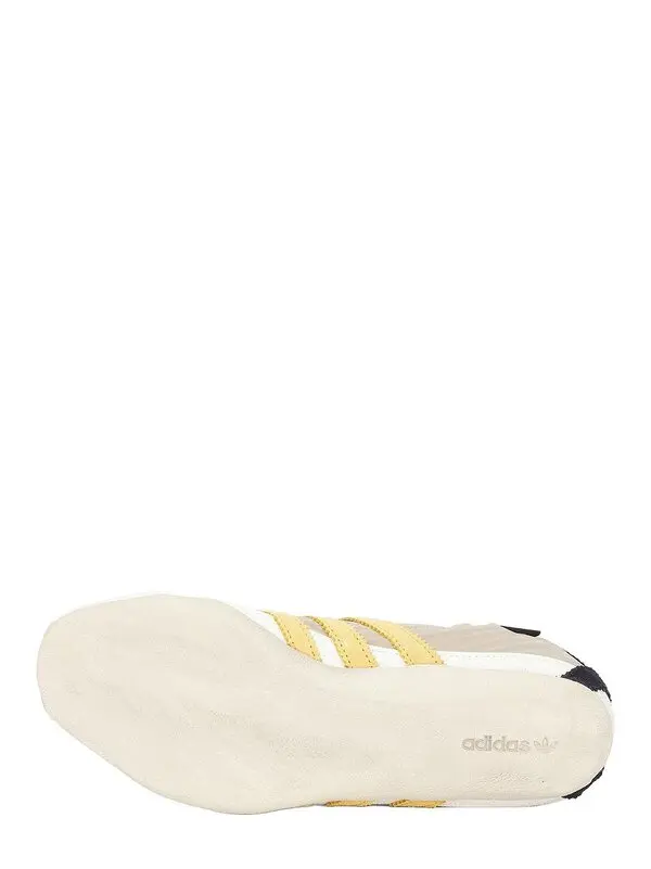 ADIDAS X SONG FOR THE MUTE Tokyo Sneaker - Off White, Preloved Yellow, & Core Black