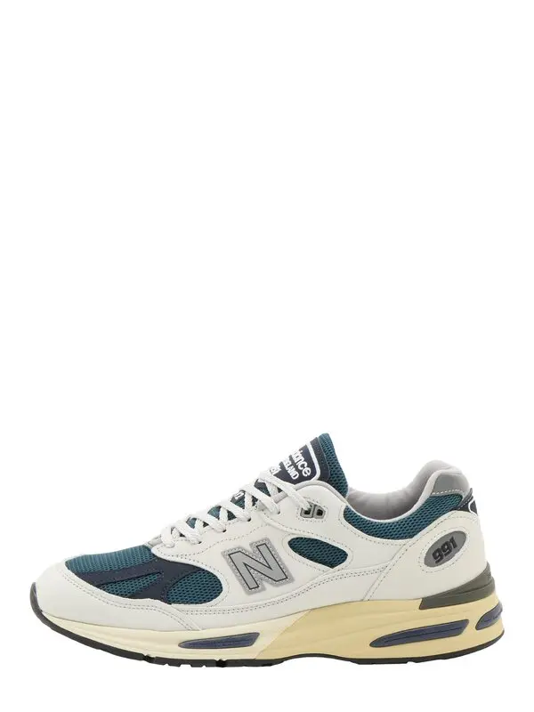 NEW BALANCE 991v2 Made In Uk Sneakers - Grey/balsam/total Eclipse
