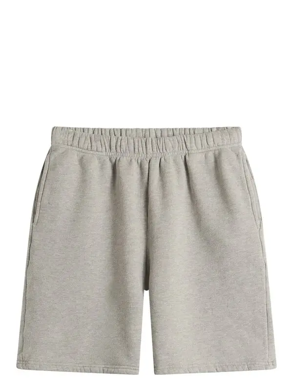 LES TIEN Heavyweight Rider Short - Heather Grey