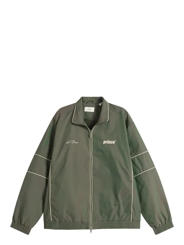 LES DEUX X Prince Shiny Track Jacket - Pineneedle Green