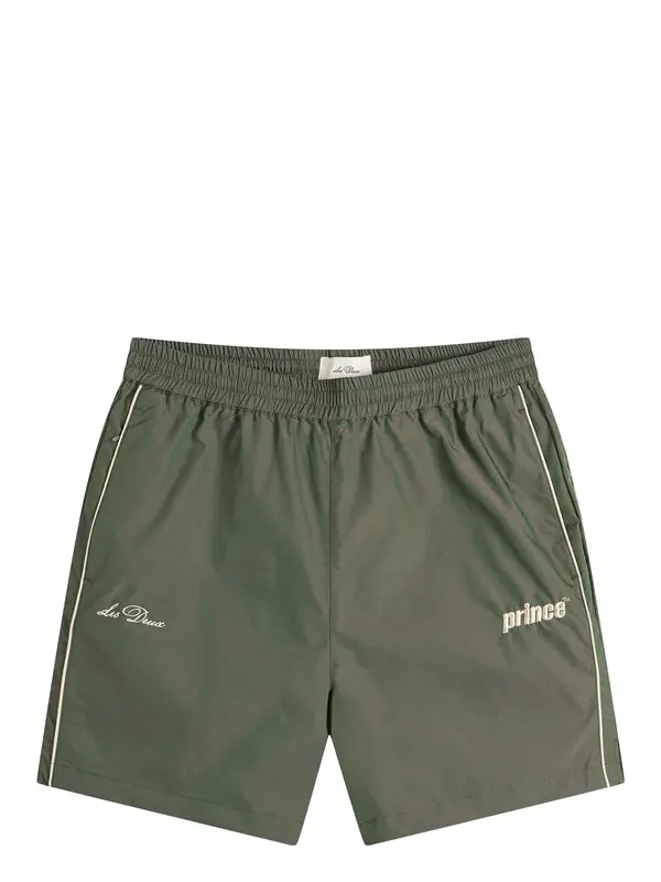 LES DEUX X Prince Shiny Shorts - Pineneedle Green