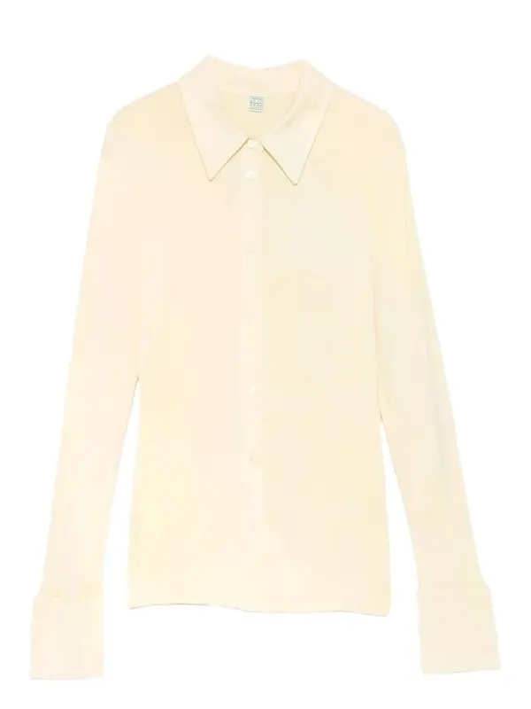 TOTEME Jersey Shirt - Yellow