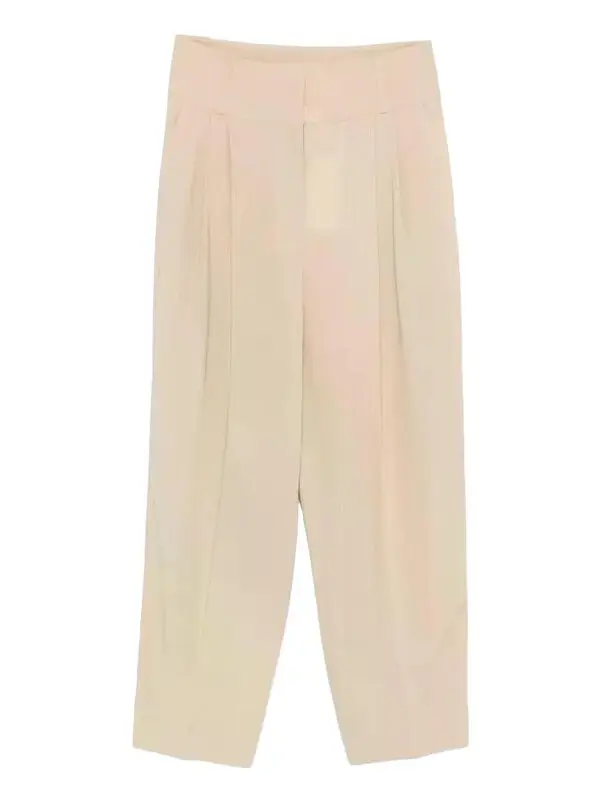 TOTEME Draped Balloon Trousers - Neutrals