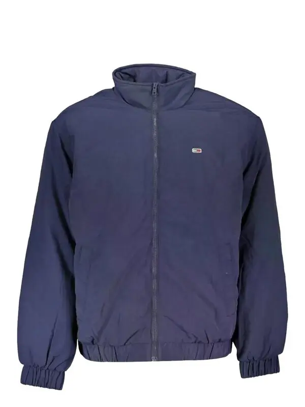 Tommy Hilfiger Logo Patch Lightweight Bomber Jacket - Blue