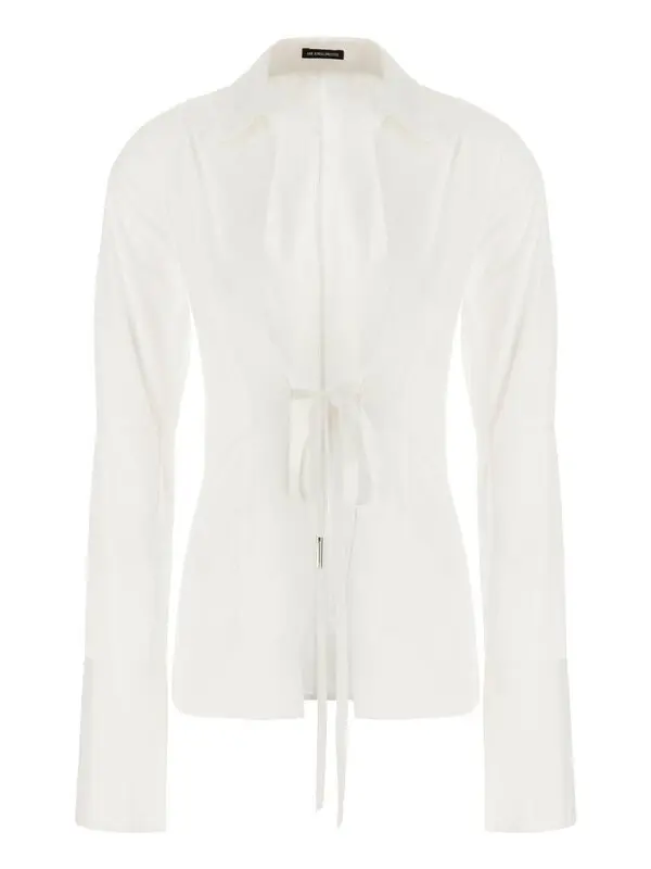 ANN DEMEULEMEESTER Long Sleeve Shirt - Multicolor