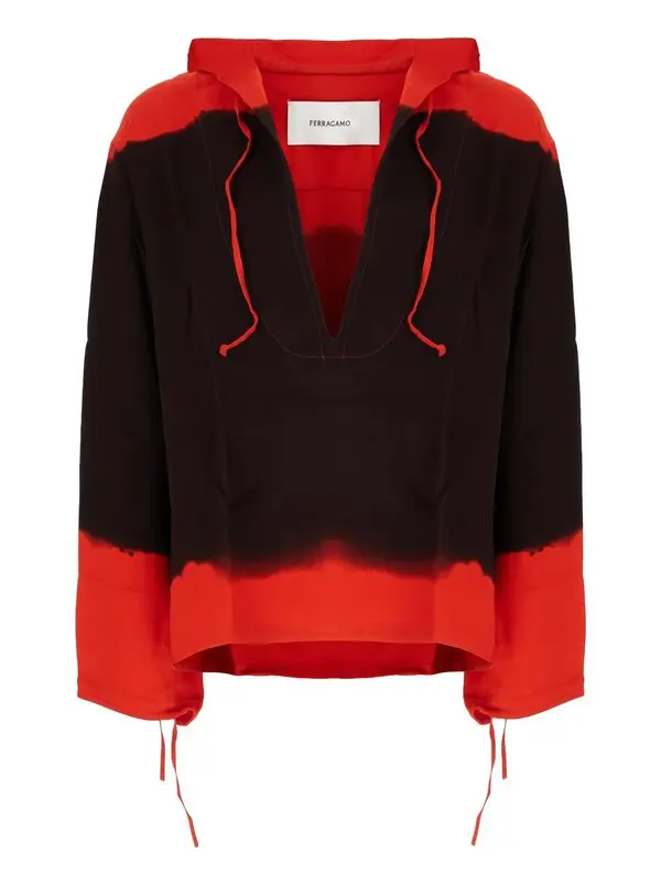 FERRAGAMO Hooded Sweatshirt - Multicolor