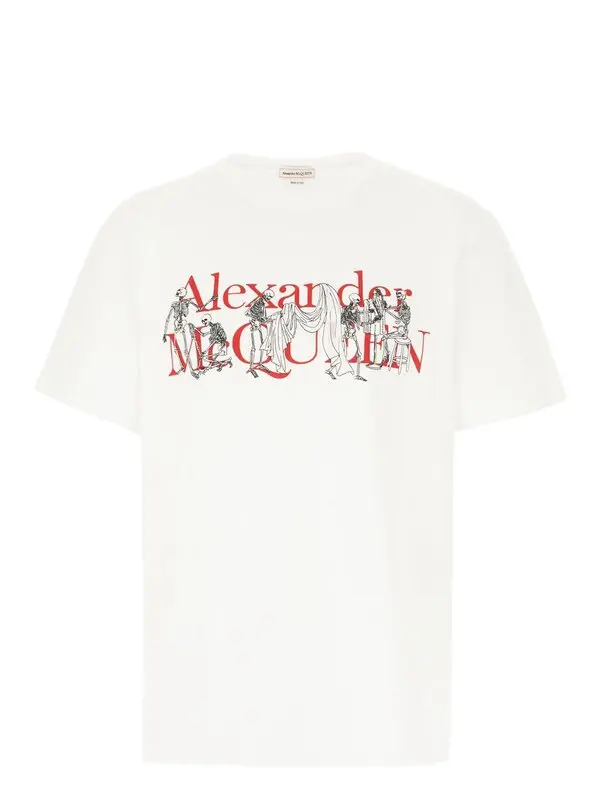 Alexander McQueen Clothing T-shirt - Multicolor