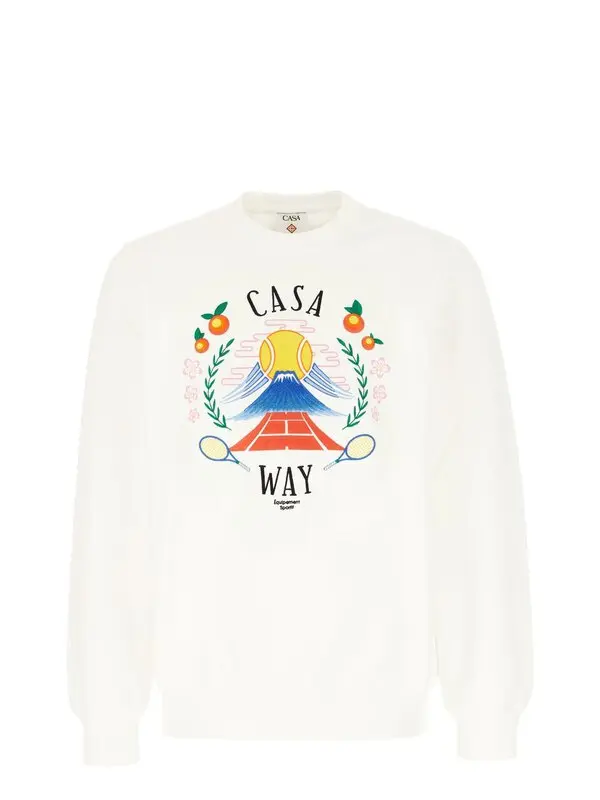 Casablanca Graphic Print Sweatshirt - Multicolor