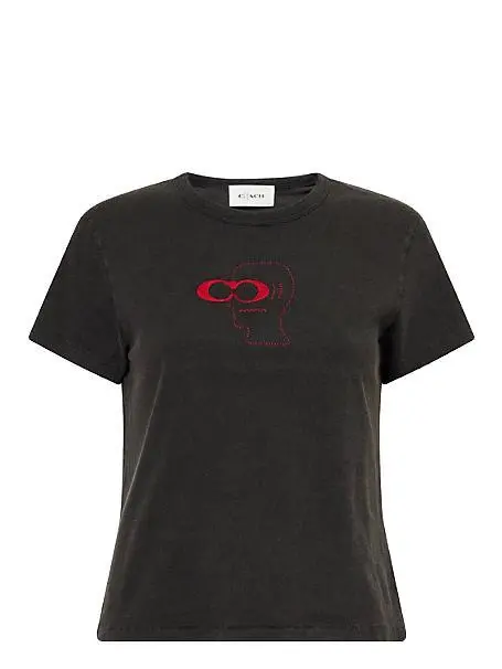 COACH X Brain Dead Logo T-shirt - Black
