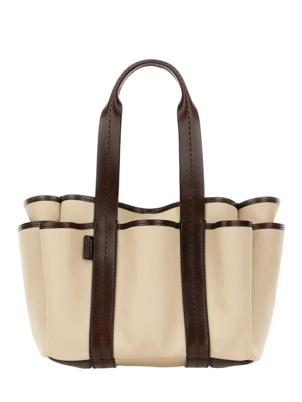 Max Mara Canvas Tote Bag - Multicolor