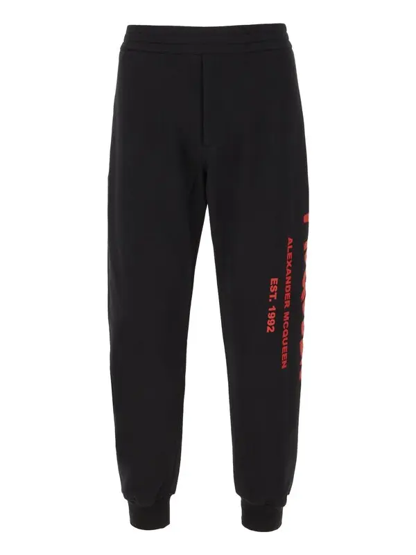 Alexander McQueen Joggers With Logo Detail - Multicolor