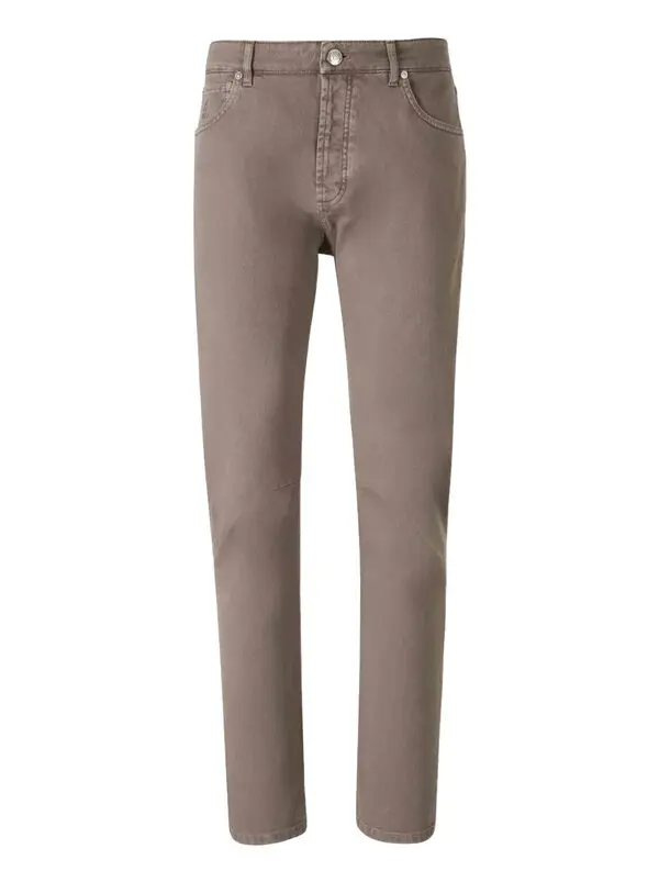 Brunello Cucinelli Button-up Jeans - Brown