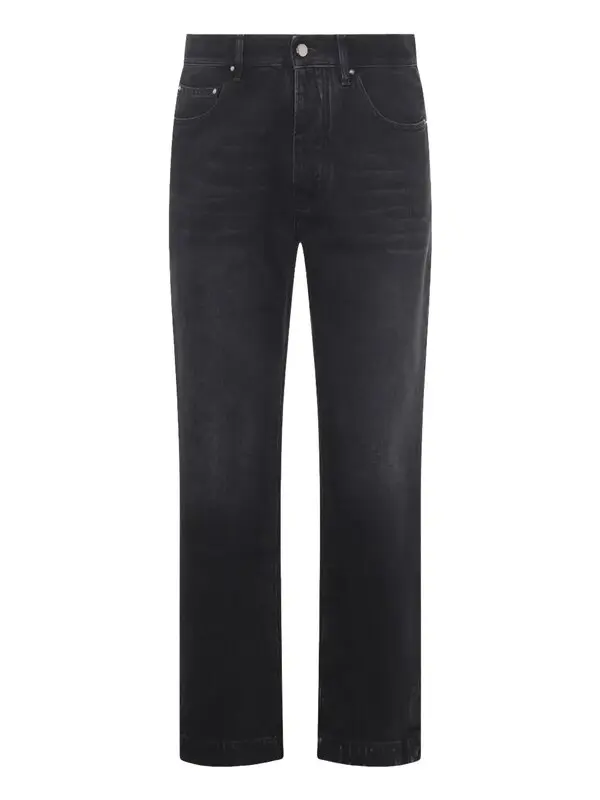 Amiri Whiskered Denim Jeans - Black
