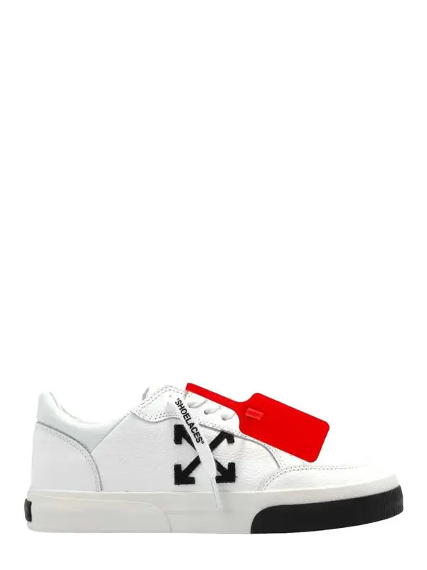 Off-White Vulcanized Low Top Sneakers - White