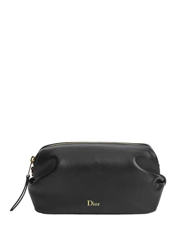 Dior Bow Pouch - Black