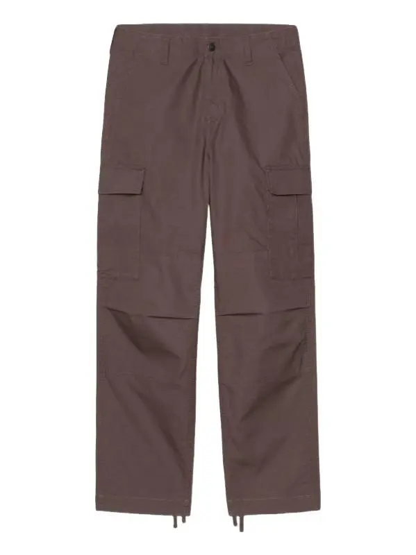 Carhartt Work In Progress Ankle-drawstring Cargo Pants - Brown