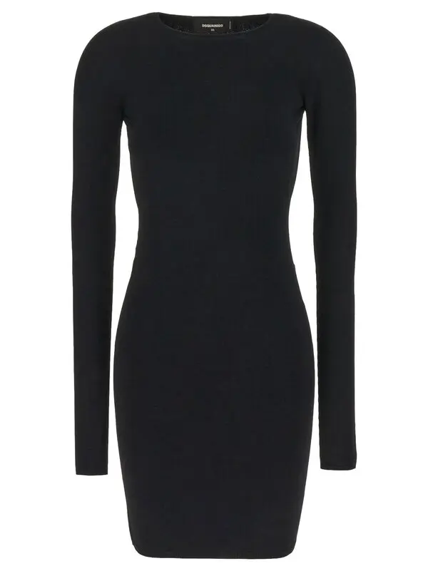Dsquared2 Long Sleeve Dress - Multicolor