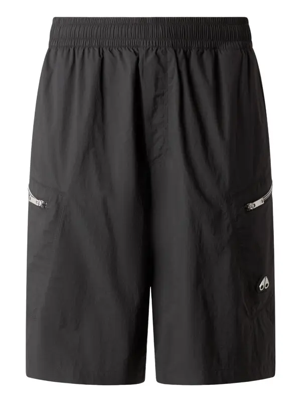Moose Knuckles Flight Cargo Shorts - Black
