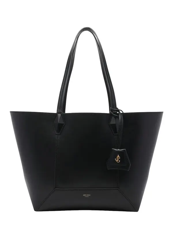 JIMMY CHOO Medium Diamond Tote Bag - Black