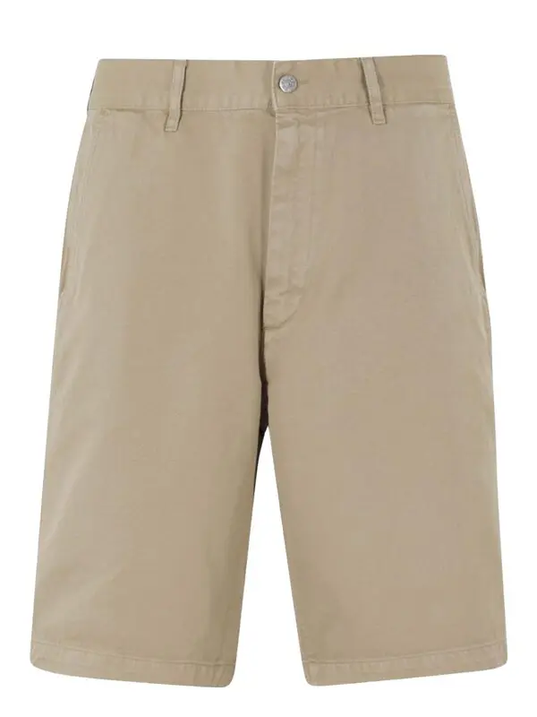SUNFLOWER Belt Loop Shorts - Nude