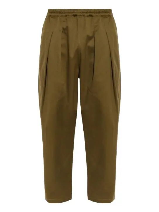 MAISON MARGIELA Straight-leg Elasticated Waistband Pants - Brown