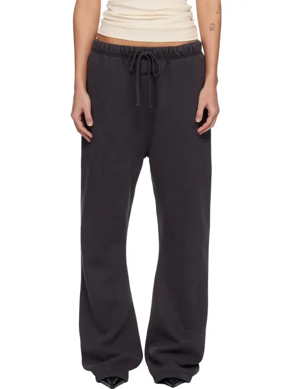Fear Of God Logo-embroidered Track Pants - Black