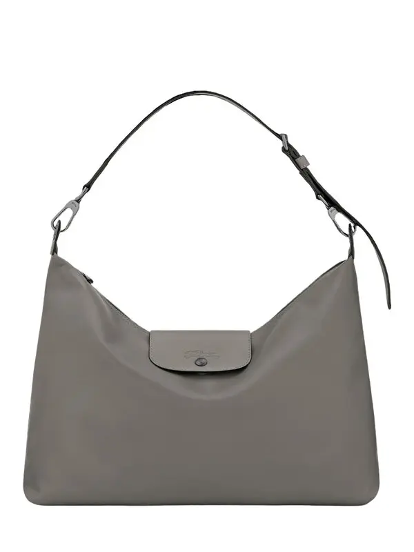Longchamp Flap Detail Shoulder Bag - Turtledove