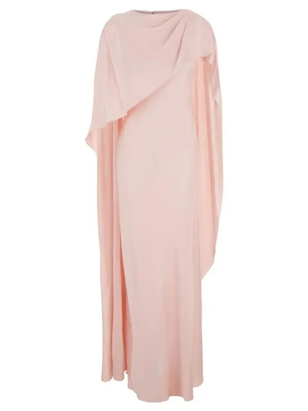 Simkhai Izel Cape Gown - Pink