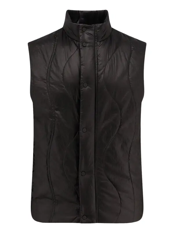 Herno Quilted Vest Jacket - Black