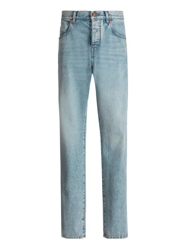 Balmain Straight-leg Jeans - Blue