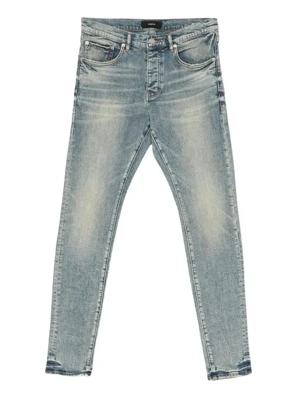 PURPLE BRAND Straight Leg Jeans - Blue