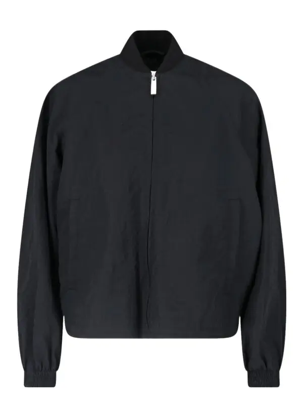 Herno Bomber Zip Jacket - Black